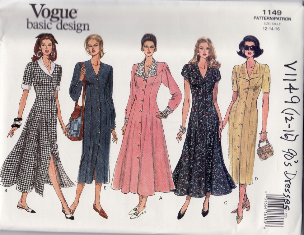 1990s dress patterns